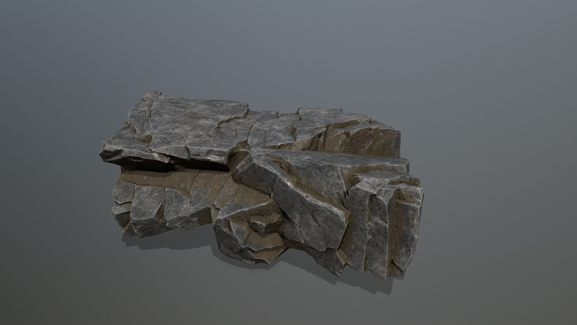 Cliff Rocks 3D Model - TurboSquid 2076608