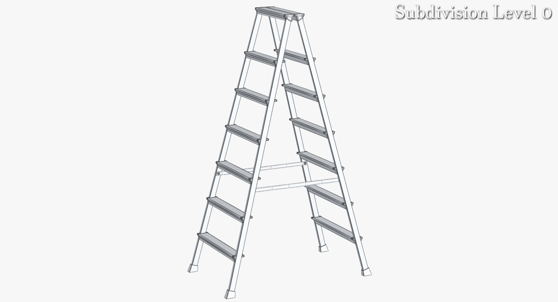 3d Model Ladder