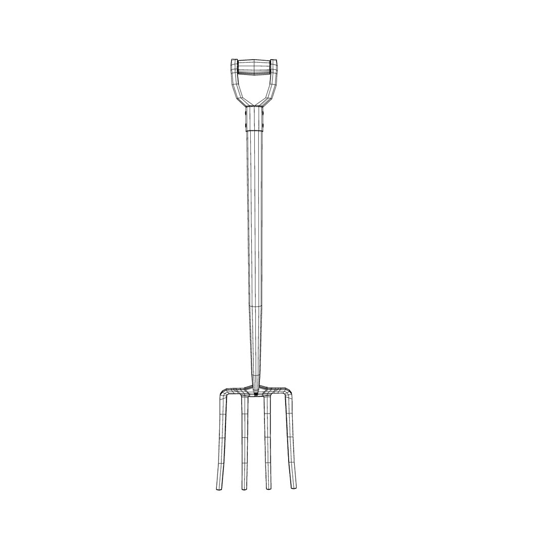 Max Garden Spading Curved Fork