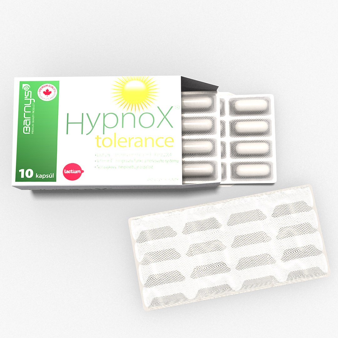 Medicaments Hypnox 3d Max