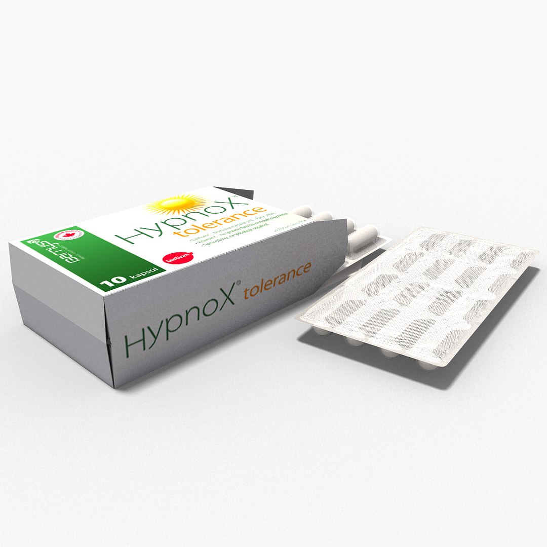 Medicaments Hypnox 3d Max