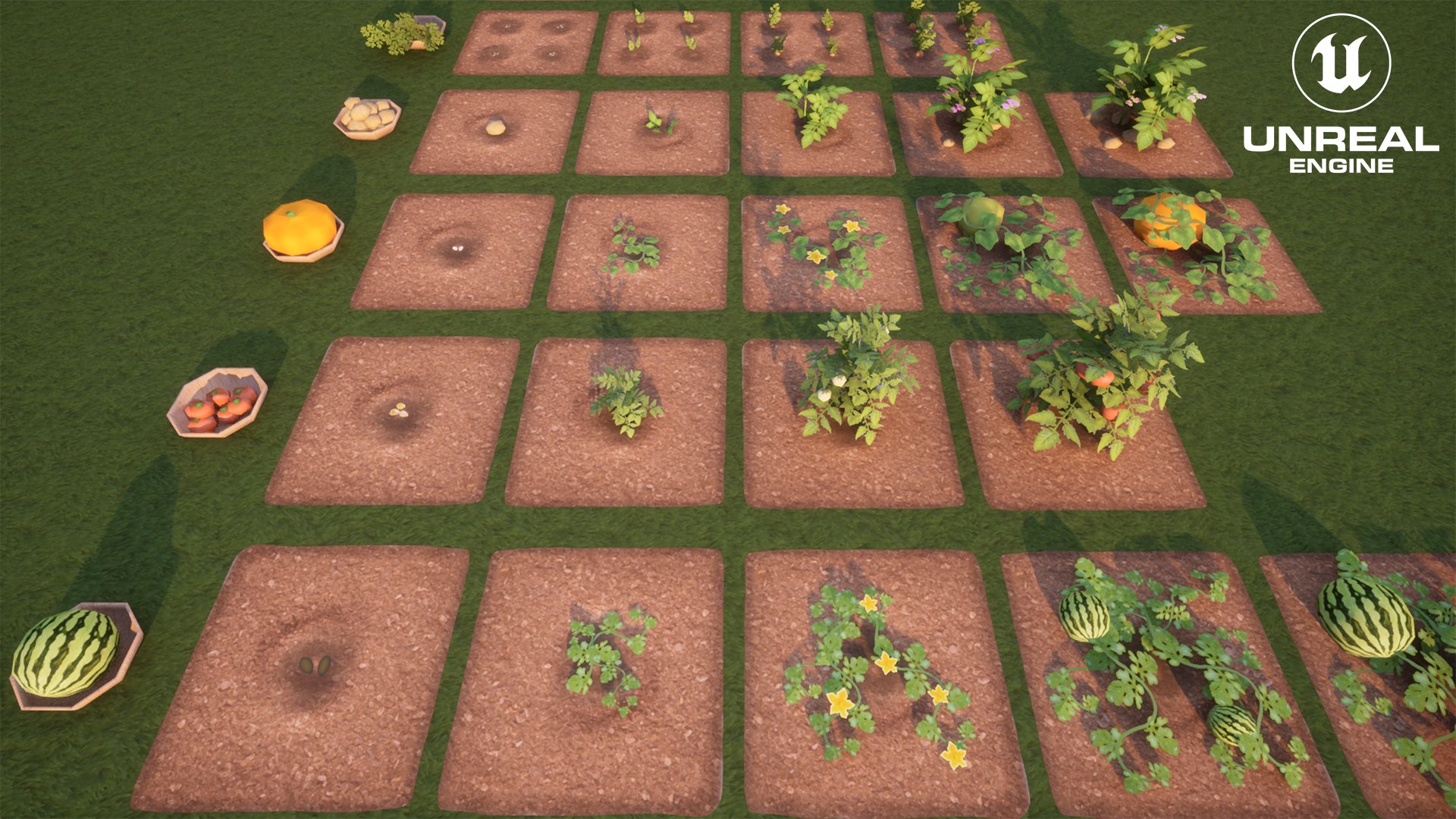 3D Farm Vegetable - TurboSquid 1438243
