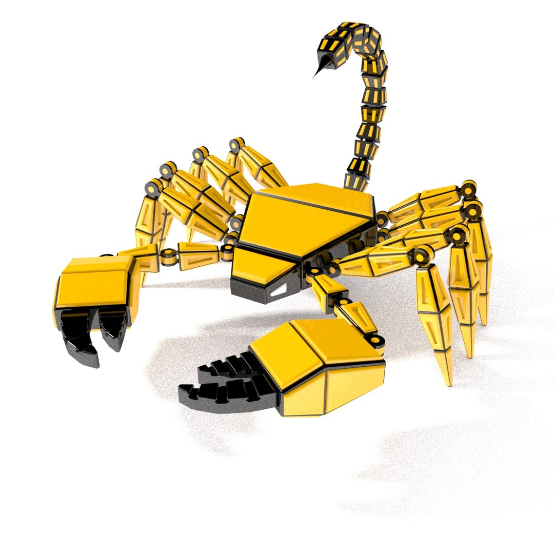 Obj Scorpion Robot
