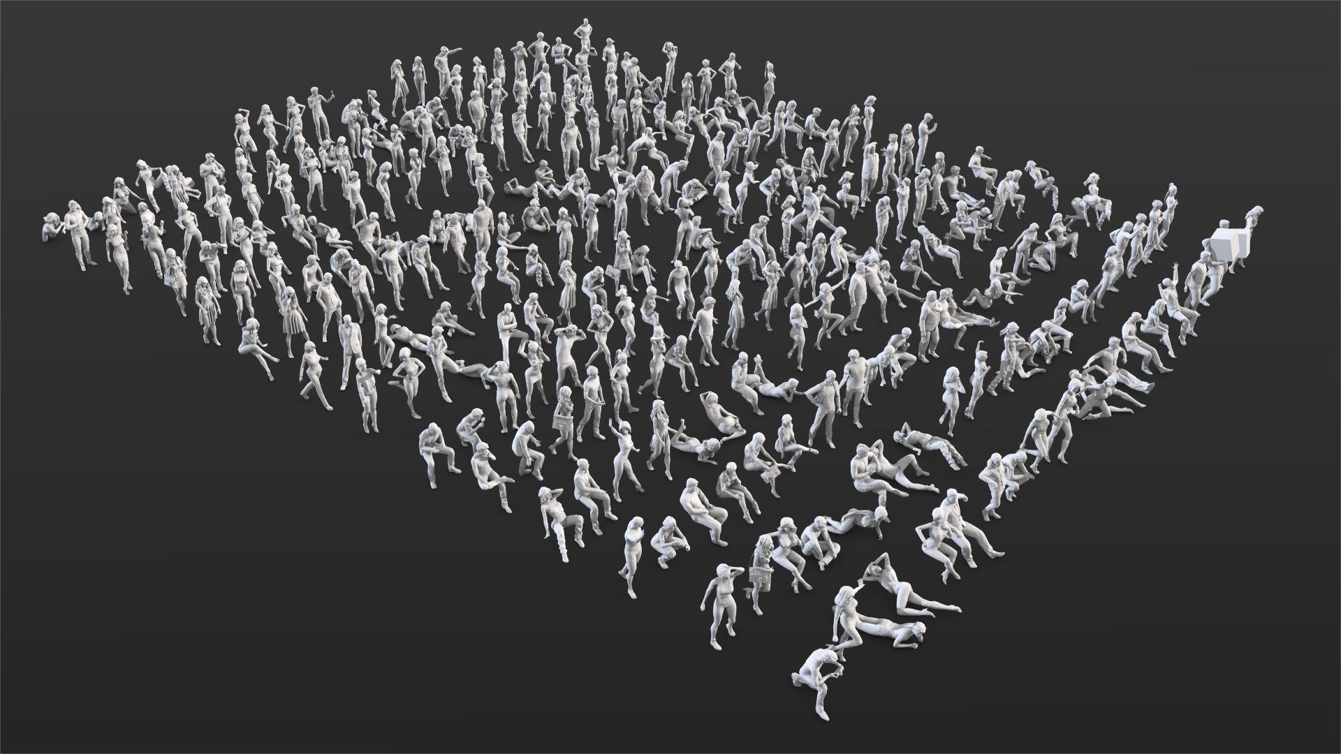 3D Crowd Set-01 275 - TurboSquid 2124457