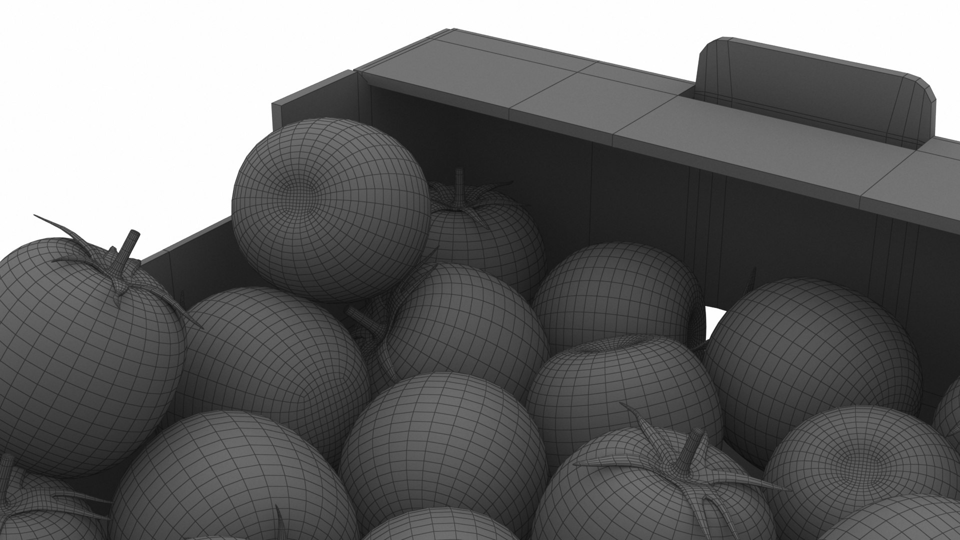 Fruit Cardboard Box Withs 3D Model - TurboSquid 1542575