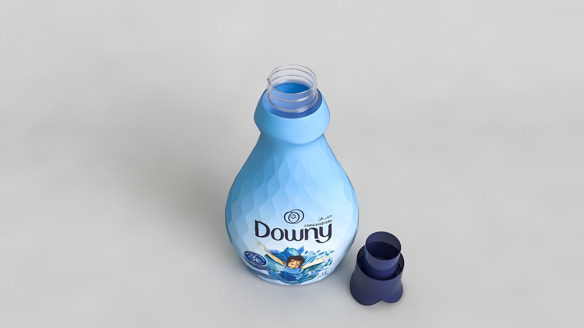 3D Downy Concentrate Detergent Bottle - TurboSquid 1508316