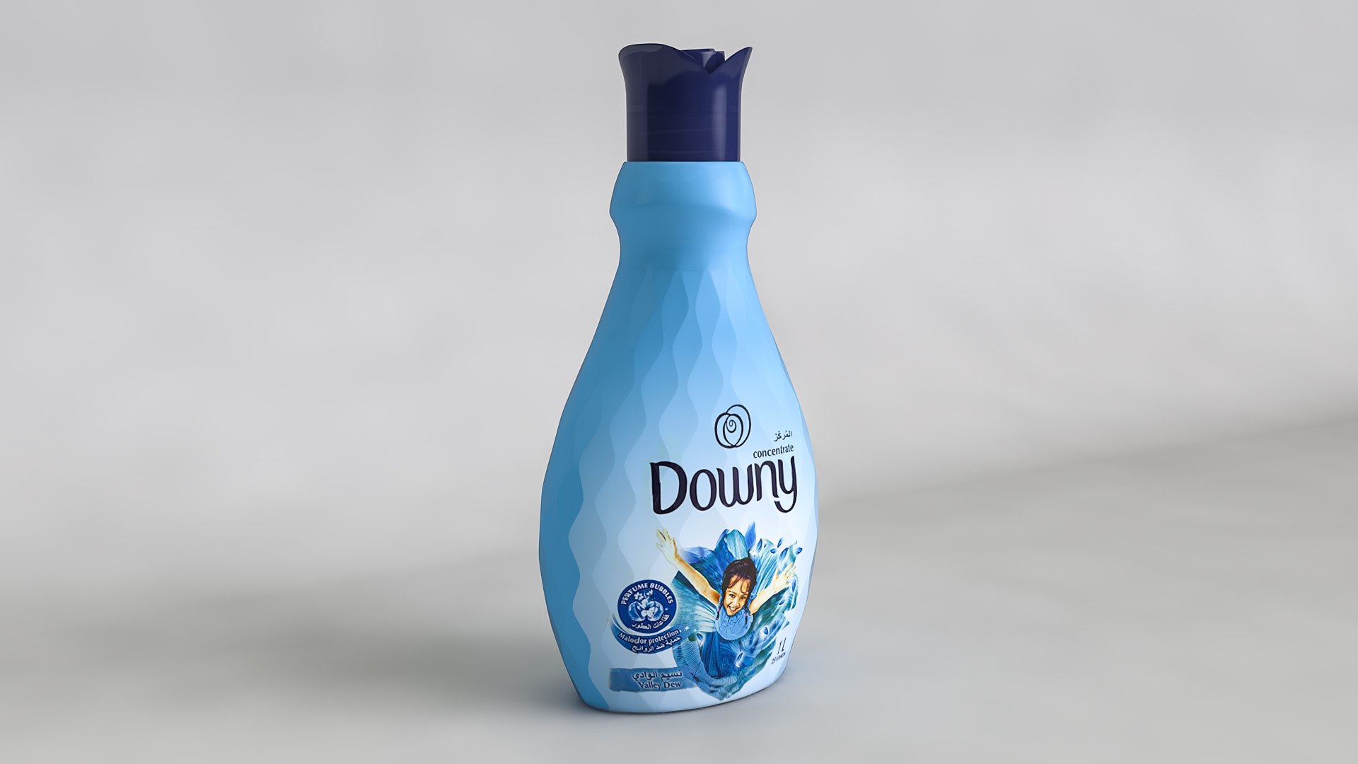 3D Downy Concentrate Detergent Bottle - TurboSquid 1508316