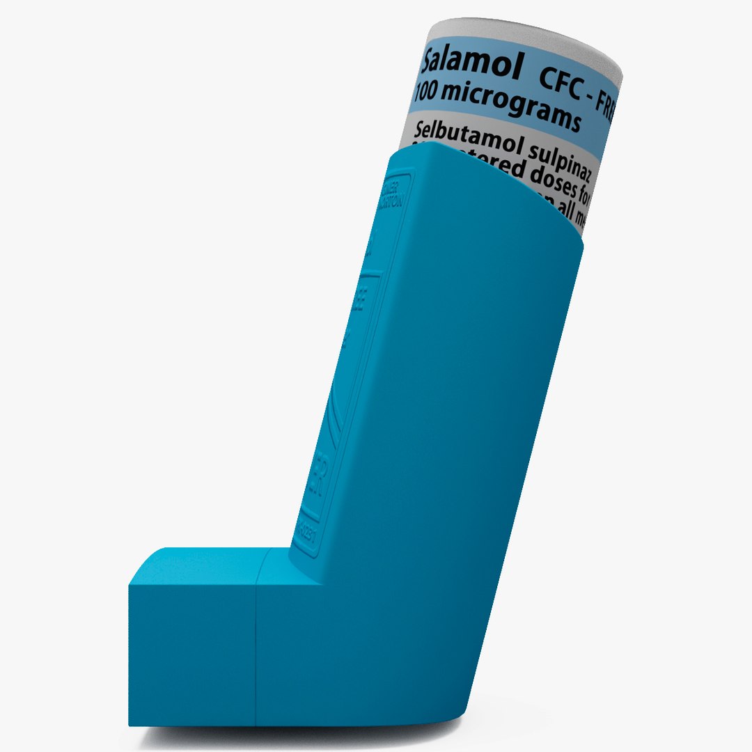 3D asthma inhaler model - TurboSquid 712834