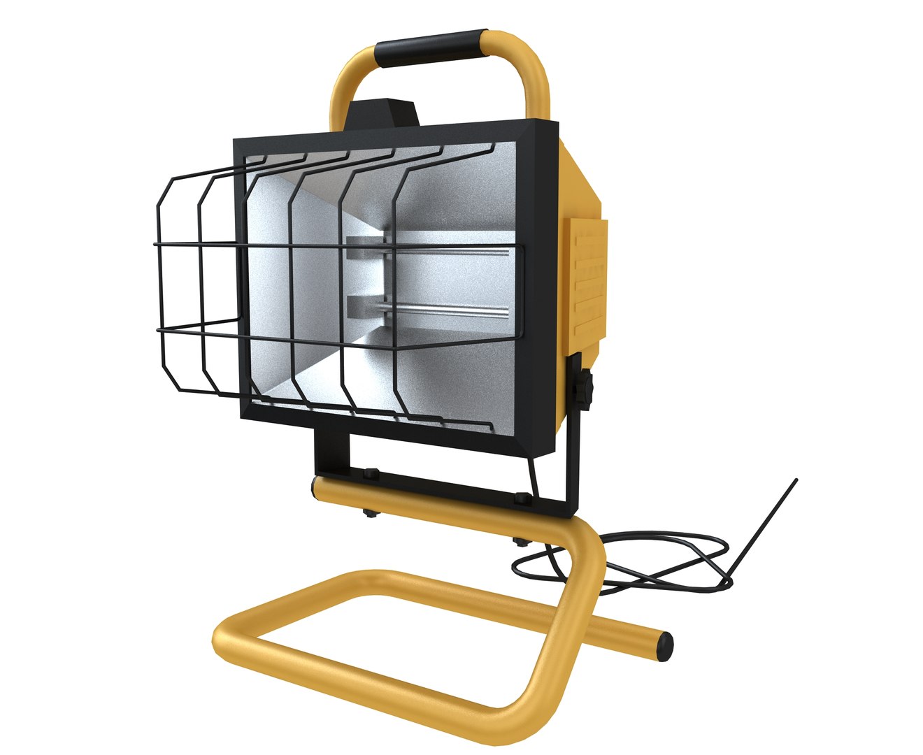Halogen Work Light 3D Model - TurboSquid 1727161