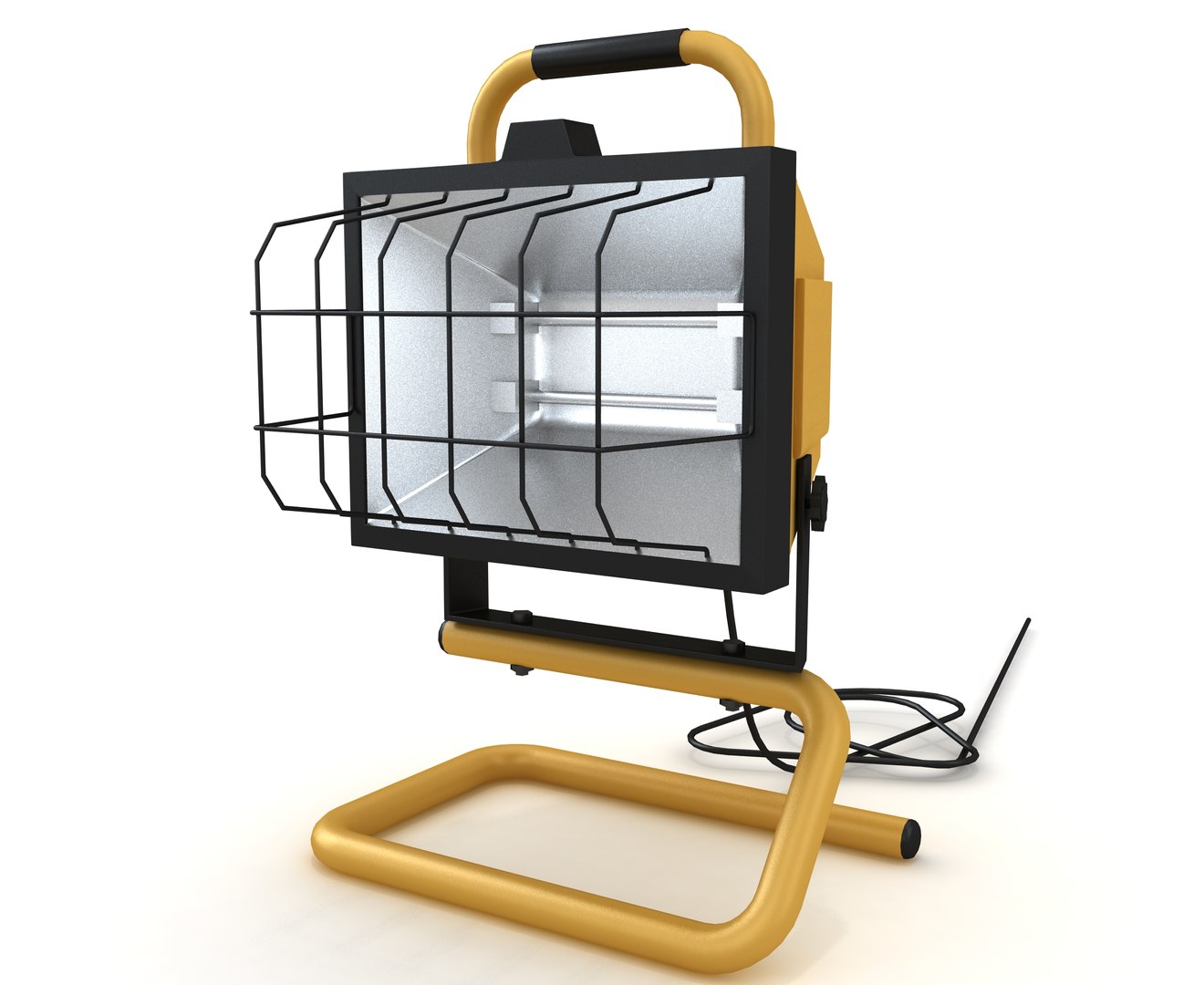 Halogen Work Light 3D Model - TurboSquid 1727161