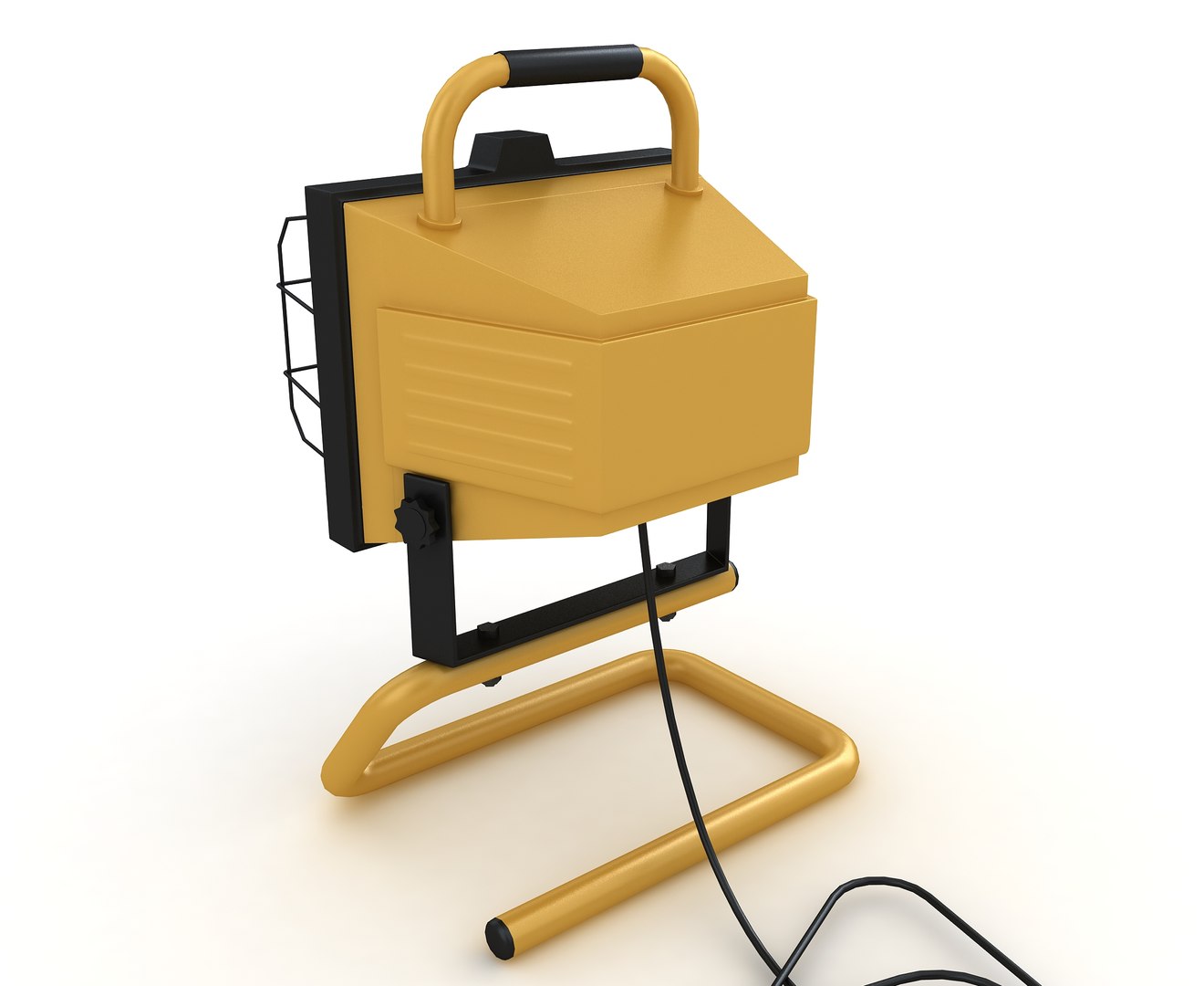 Halogen Work Light 3D Model - TurboSquid 1727161