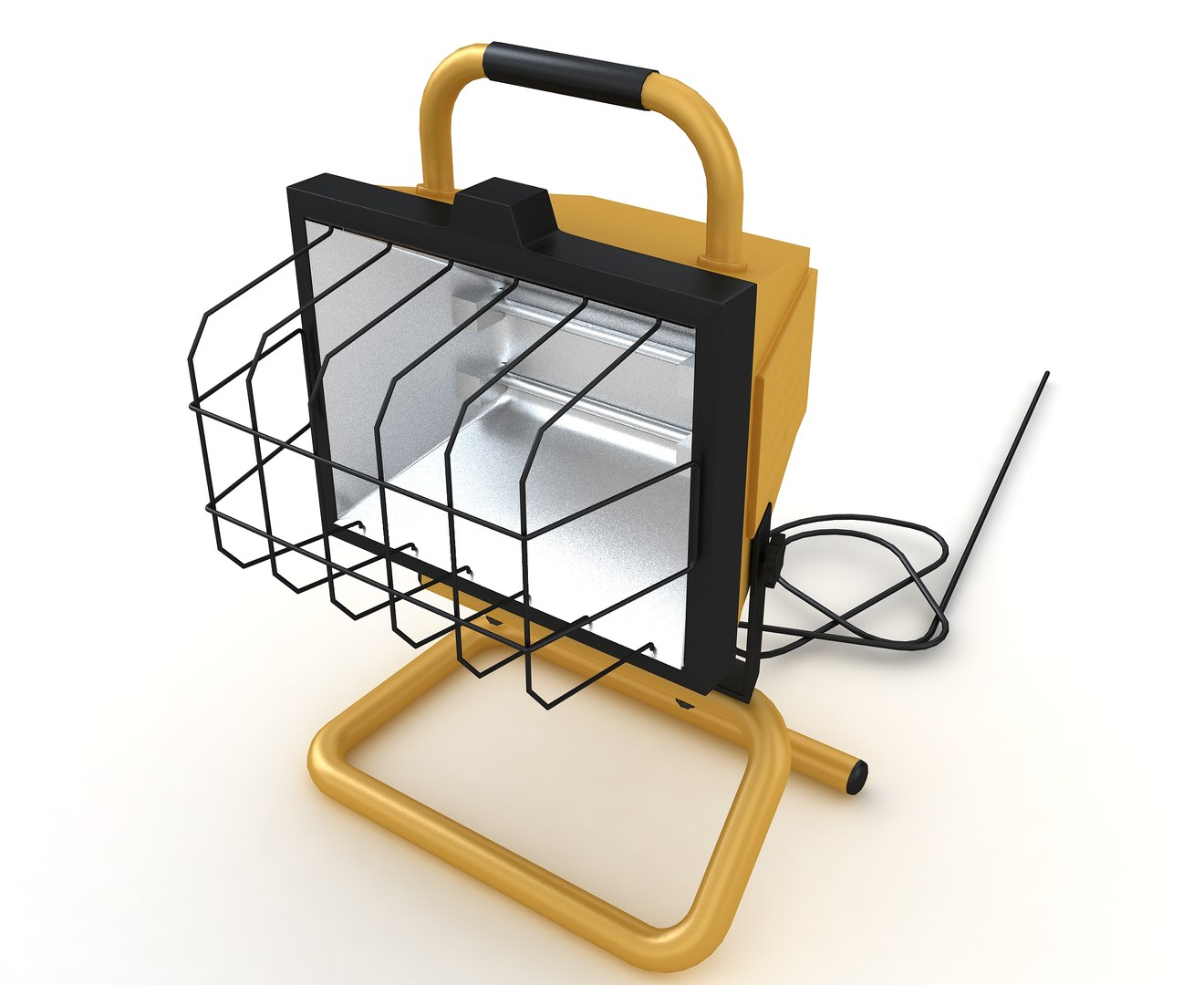 Halogen Work Light 3D Model - TurboSquid 1727161