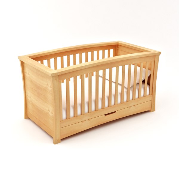 3d model baby cot