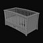 3d model baby cot