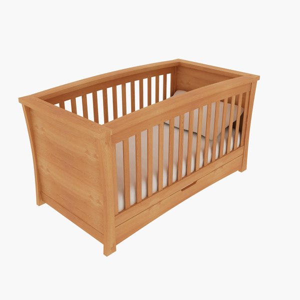 3d model baby cot