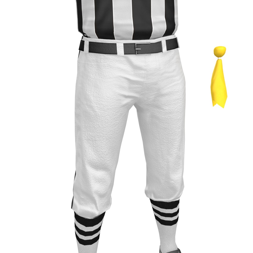 3D Football Referee Model - TurboSquid 1299872