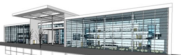 culture centre revit file 3d model