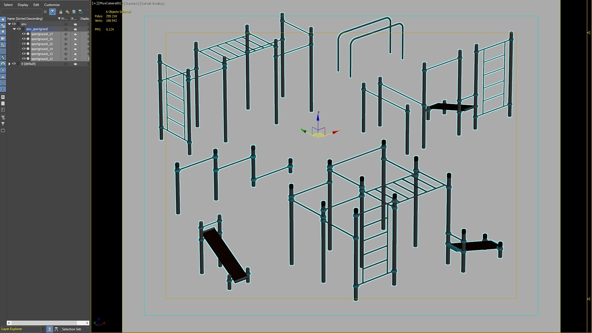 Outdoor Sport 3D Model - TurboSquid 1636582