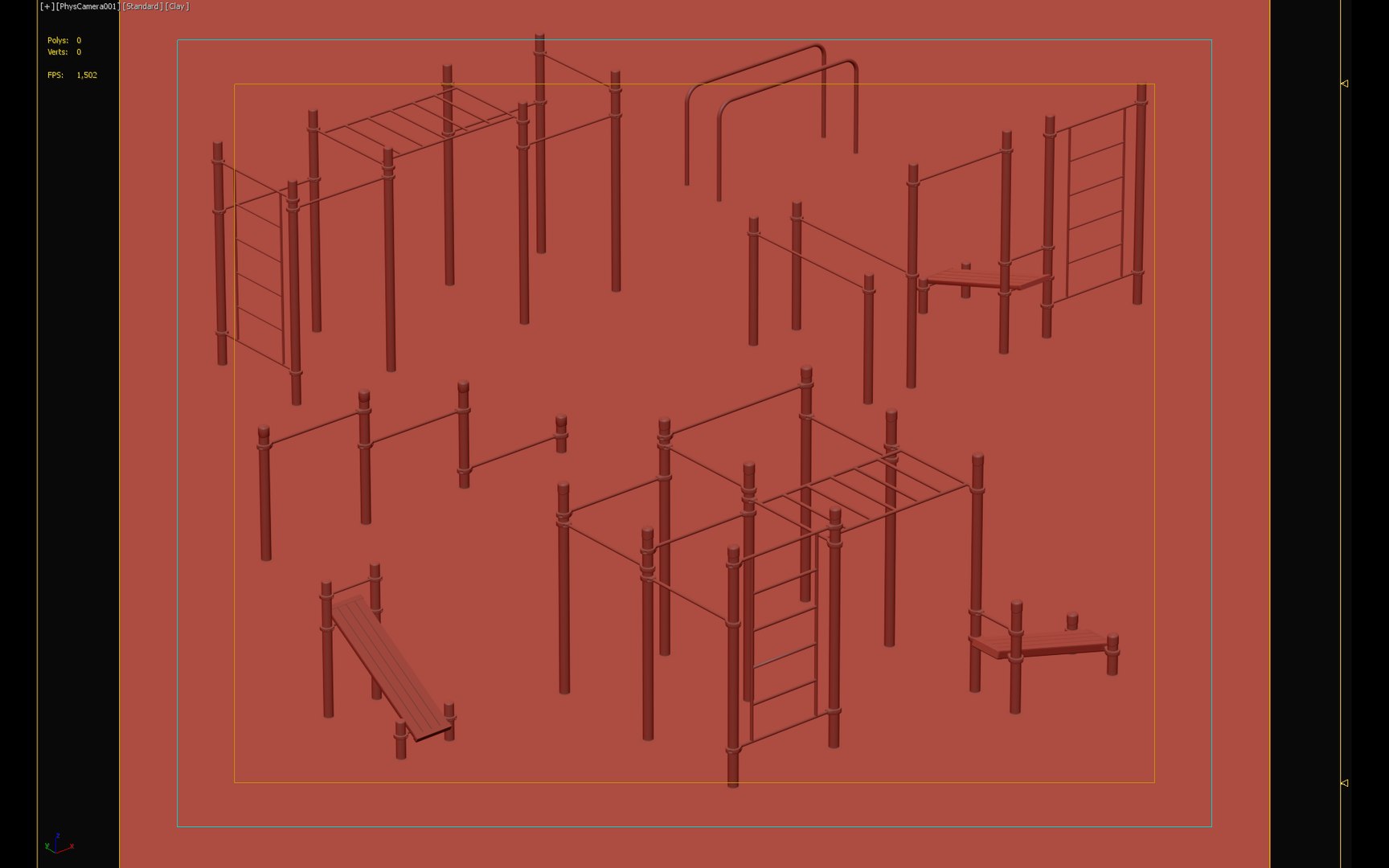 Outdoor Sport 3D Model - TurboSquid 1636582