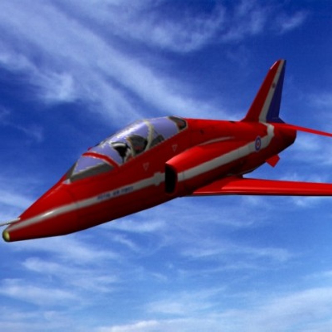Hawk Jet Aircraft 3d 3ds