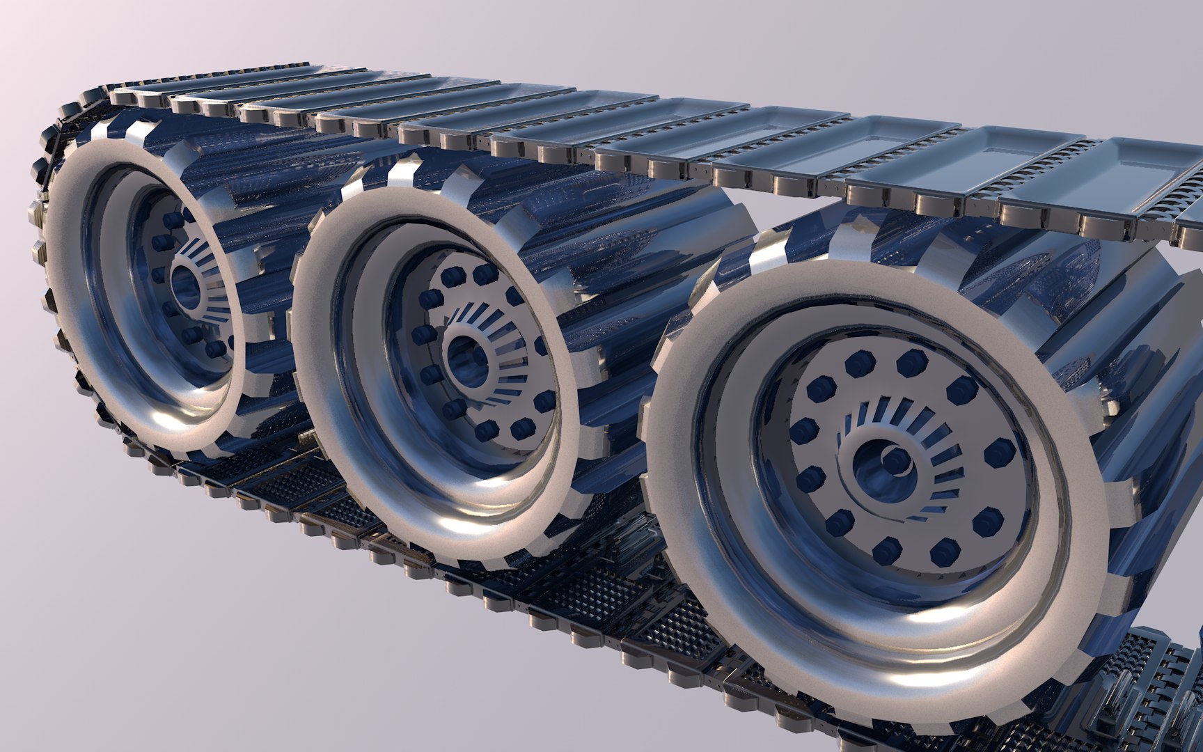 Tank Wheel Model - TurboSquid 1382744