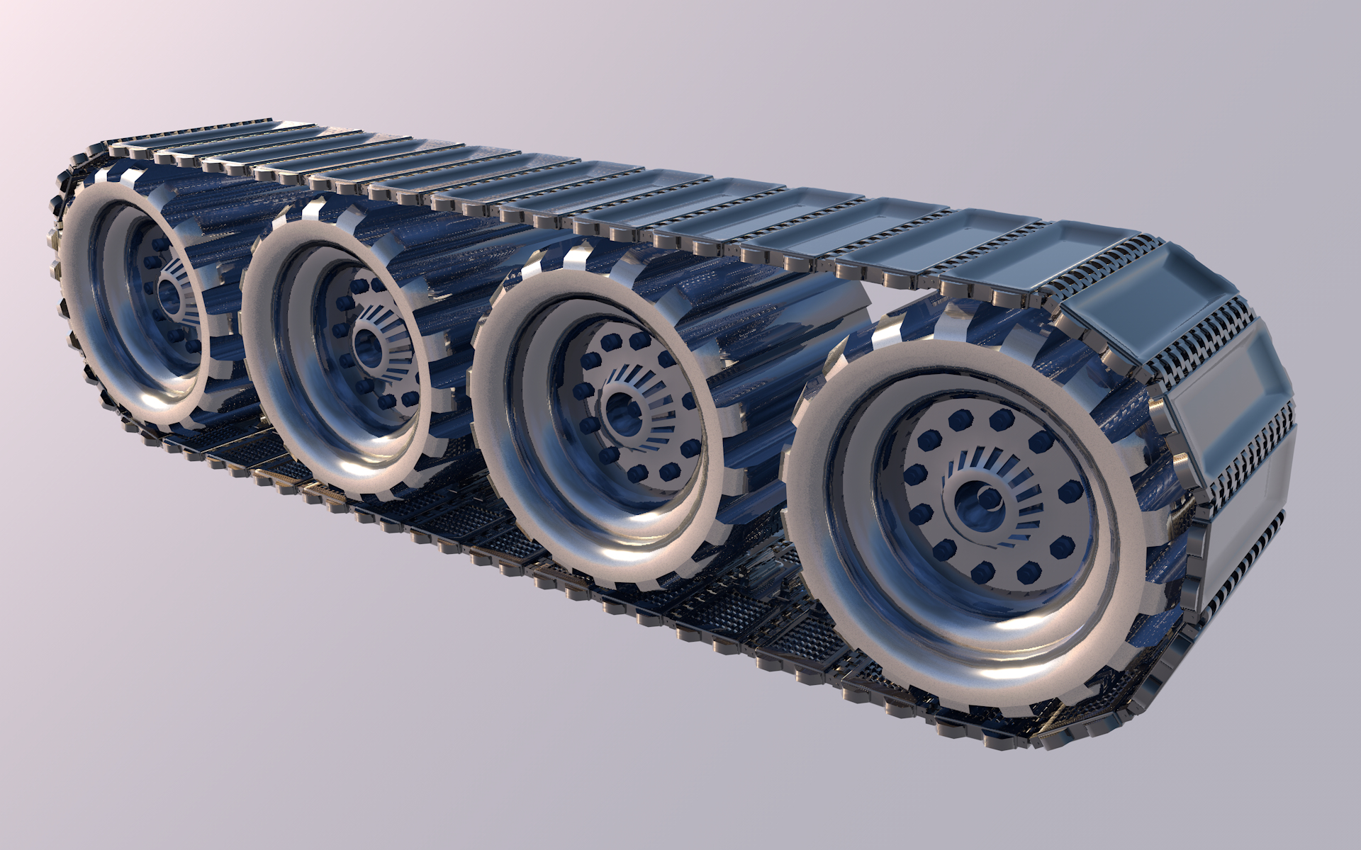 Tank wheel model - TurboSquid 1382744