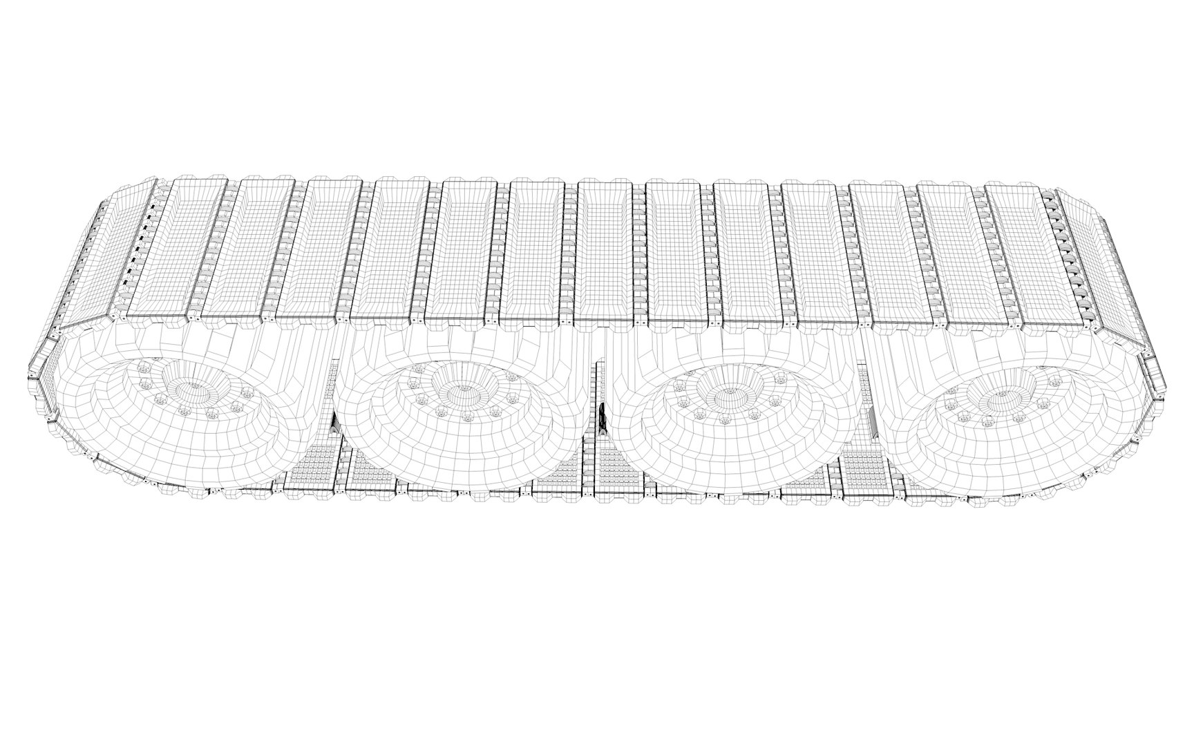 Tank Wheel Model - TurboSquid 1382744