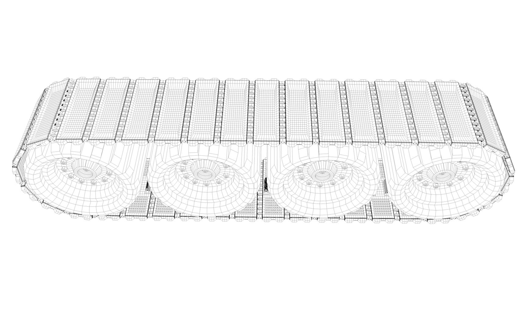 Tank wheel model - TurboSquid 1382744