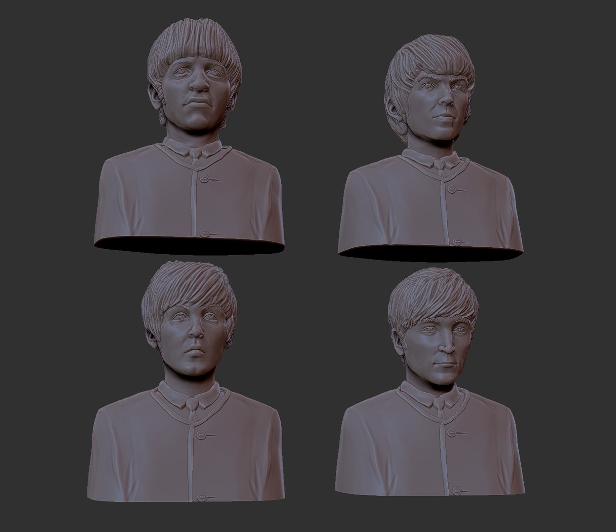 Beatles 3D Model - TurboSquid 2137605