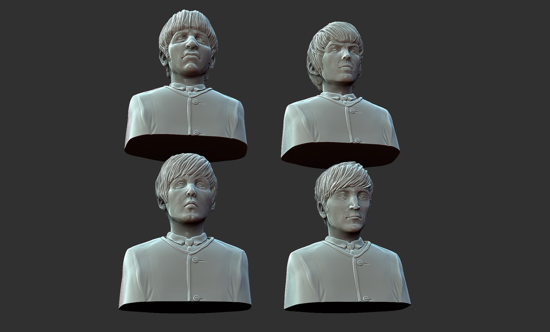 Beatles 3D Model - TurboSquid 2137605