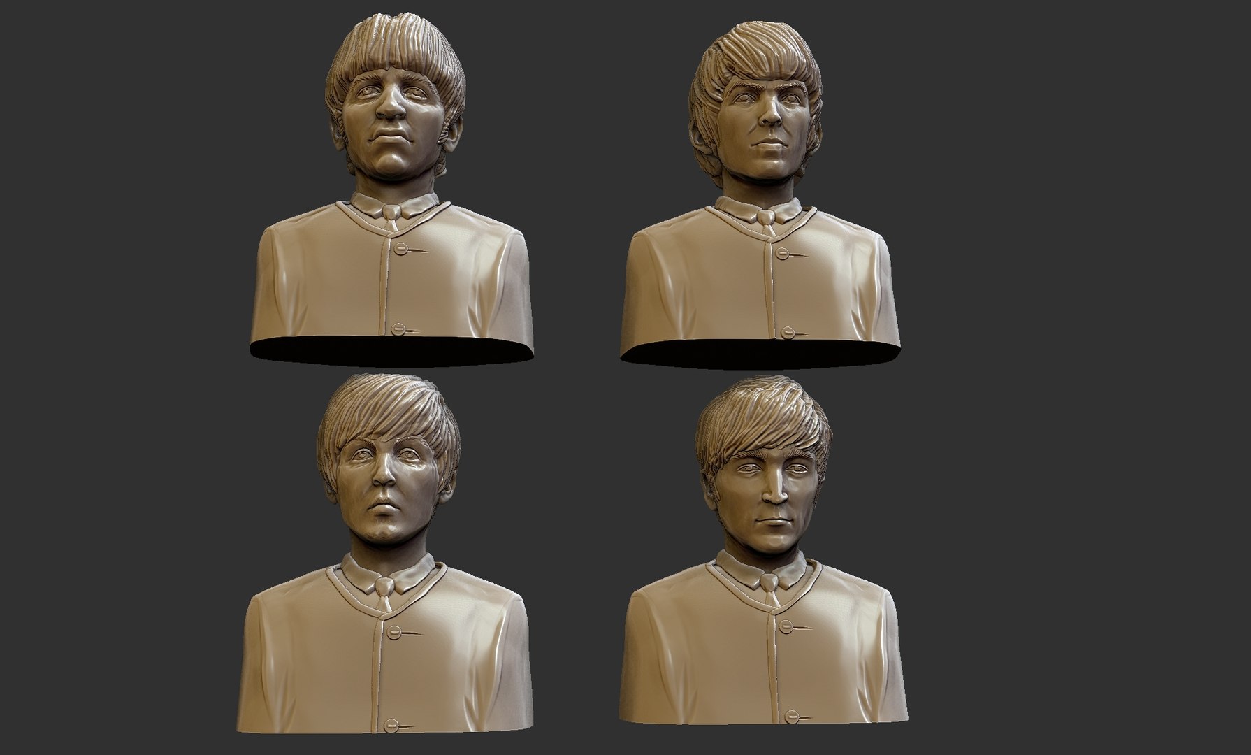Beatles 3D Model - TurboSquid 2137605
