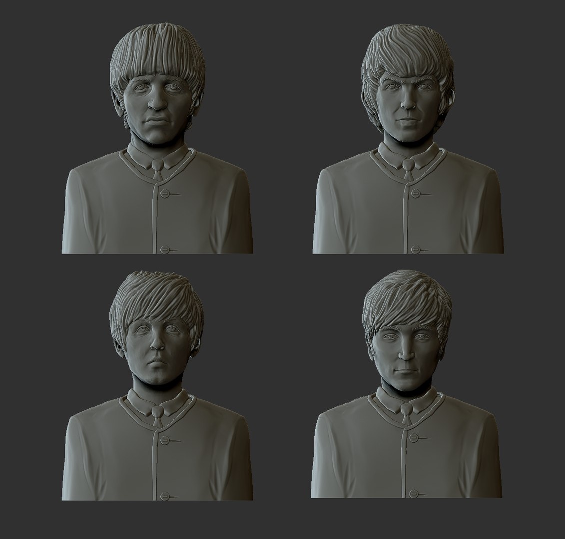 Beatles 3D Model - TurboSquid 2137605