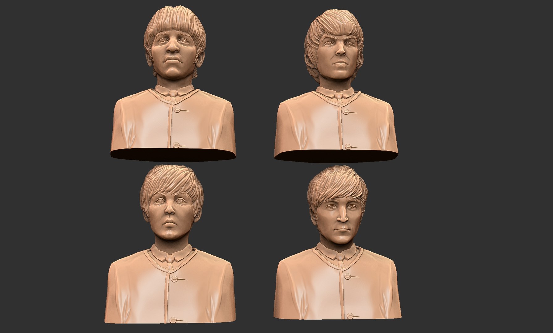 Beatles 3D Model - TurboSquid 2137605