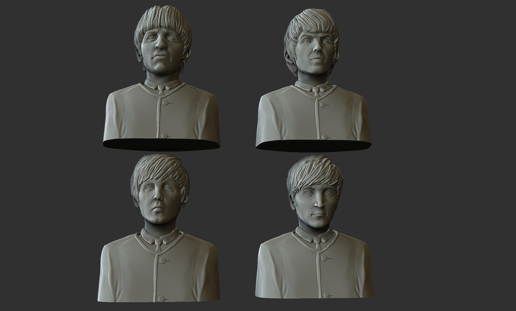 Beatles 3D Model - TurboSquid 2137605