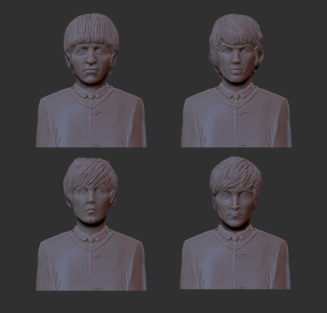 Beatles 3D Model - TurboSquid 2137605