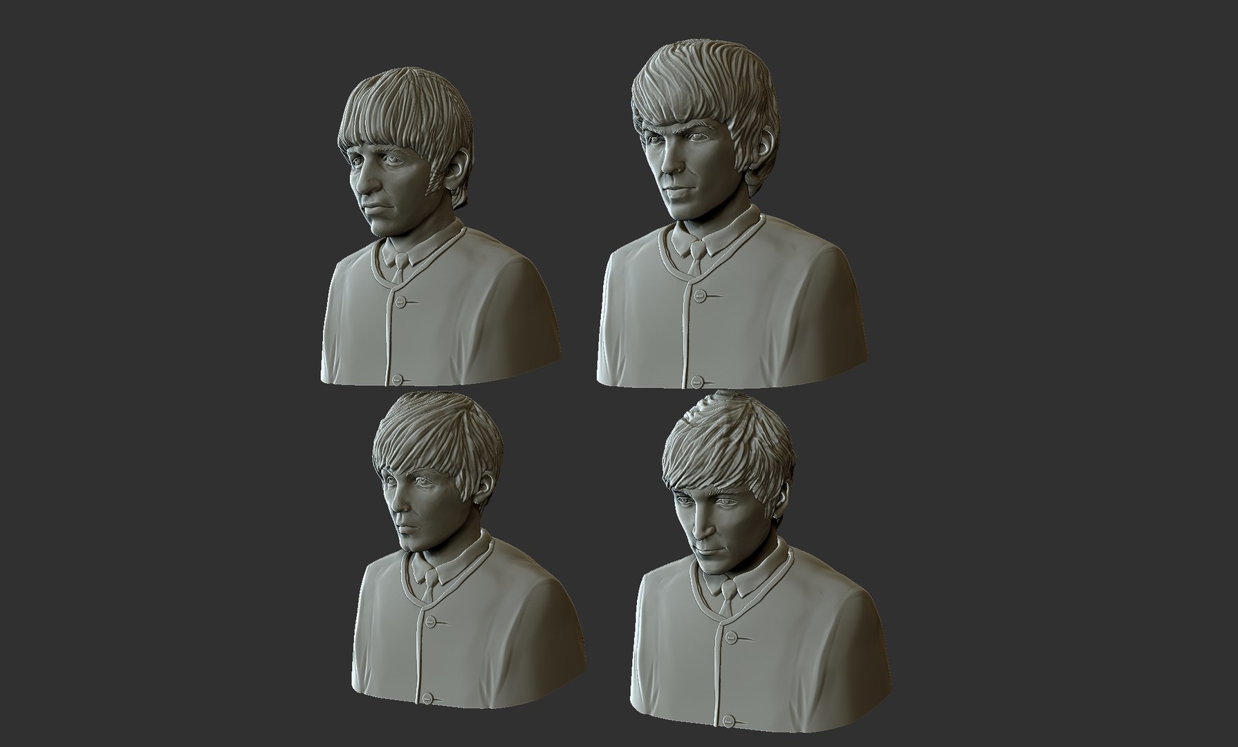 Beatles 3D Model - TurboSquid 2137605