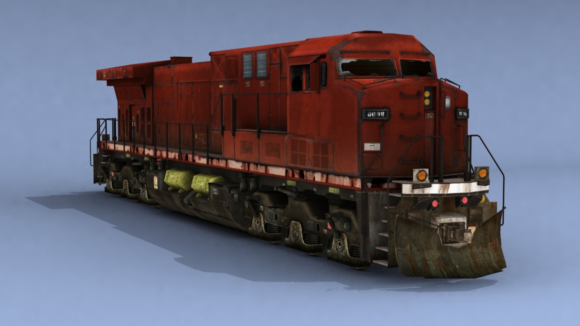3D Electric Locomotive Model - TurboSquid 1271026