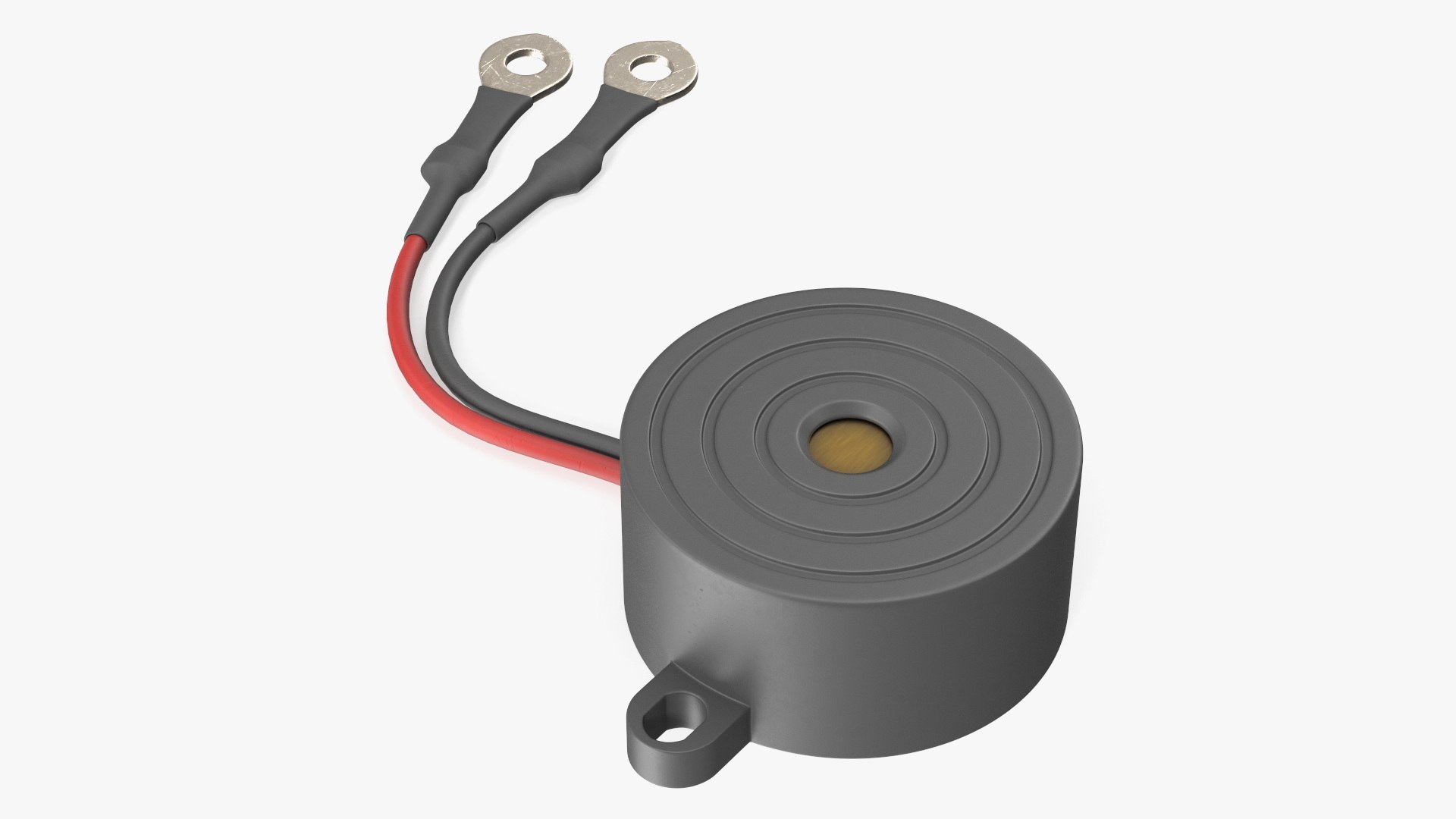 Sound Buzzer Grey 3D Model - TurboSquid 2277384