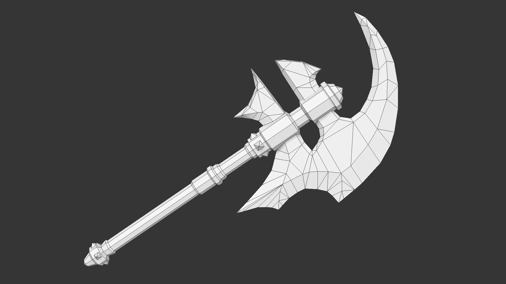 3d fantasy weapon daggers hammer