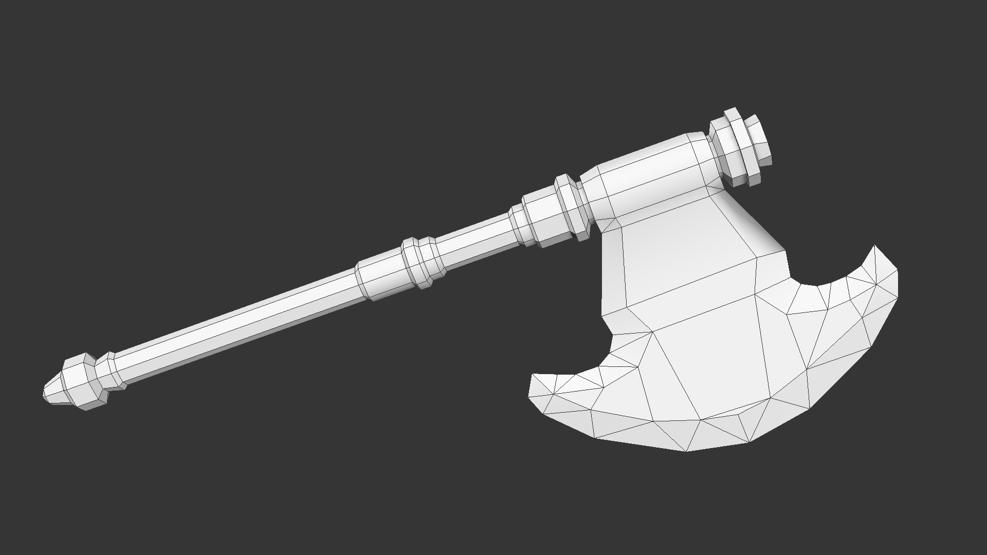 3d fantasy weapon daggers hammer