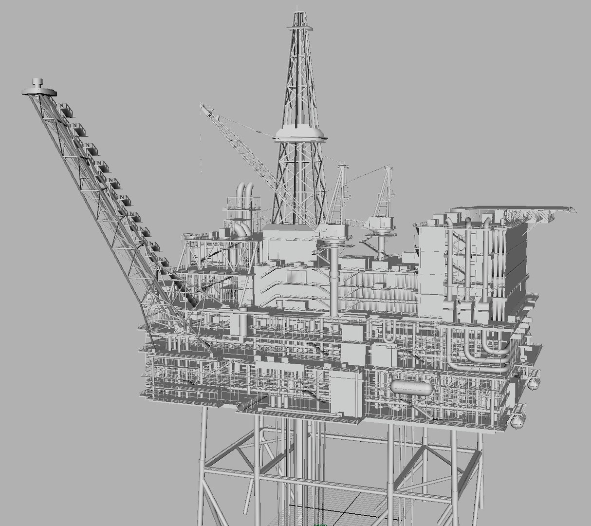 Maya Oil Rig
