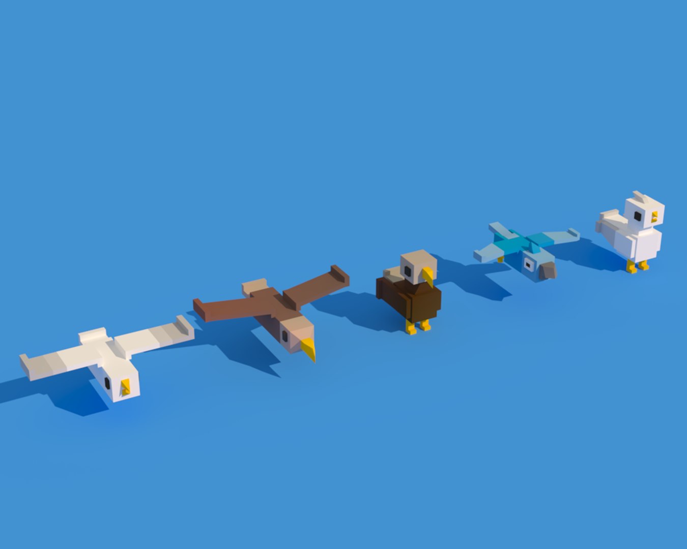 Animals Birds Model - TurboSquid 1301635