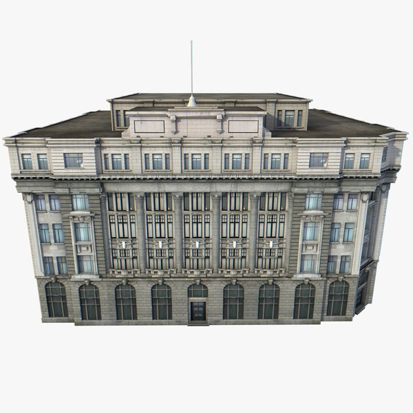 china building 3d model