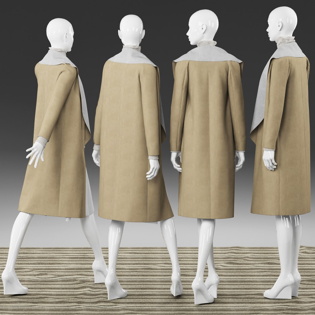 3ds Max Woman Mannequin