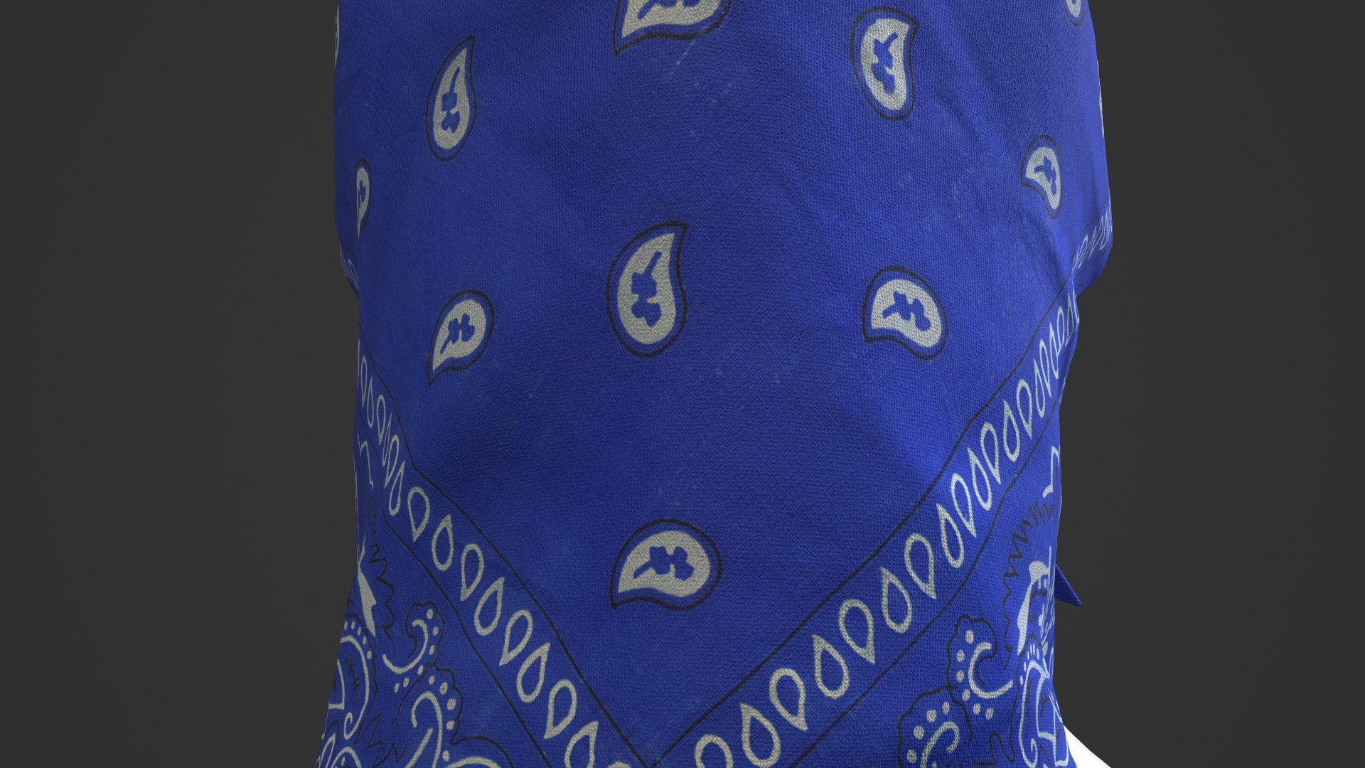 Bandana band 3D model - TurboSquid 1636402