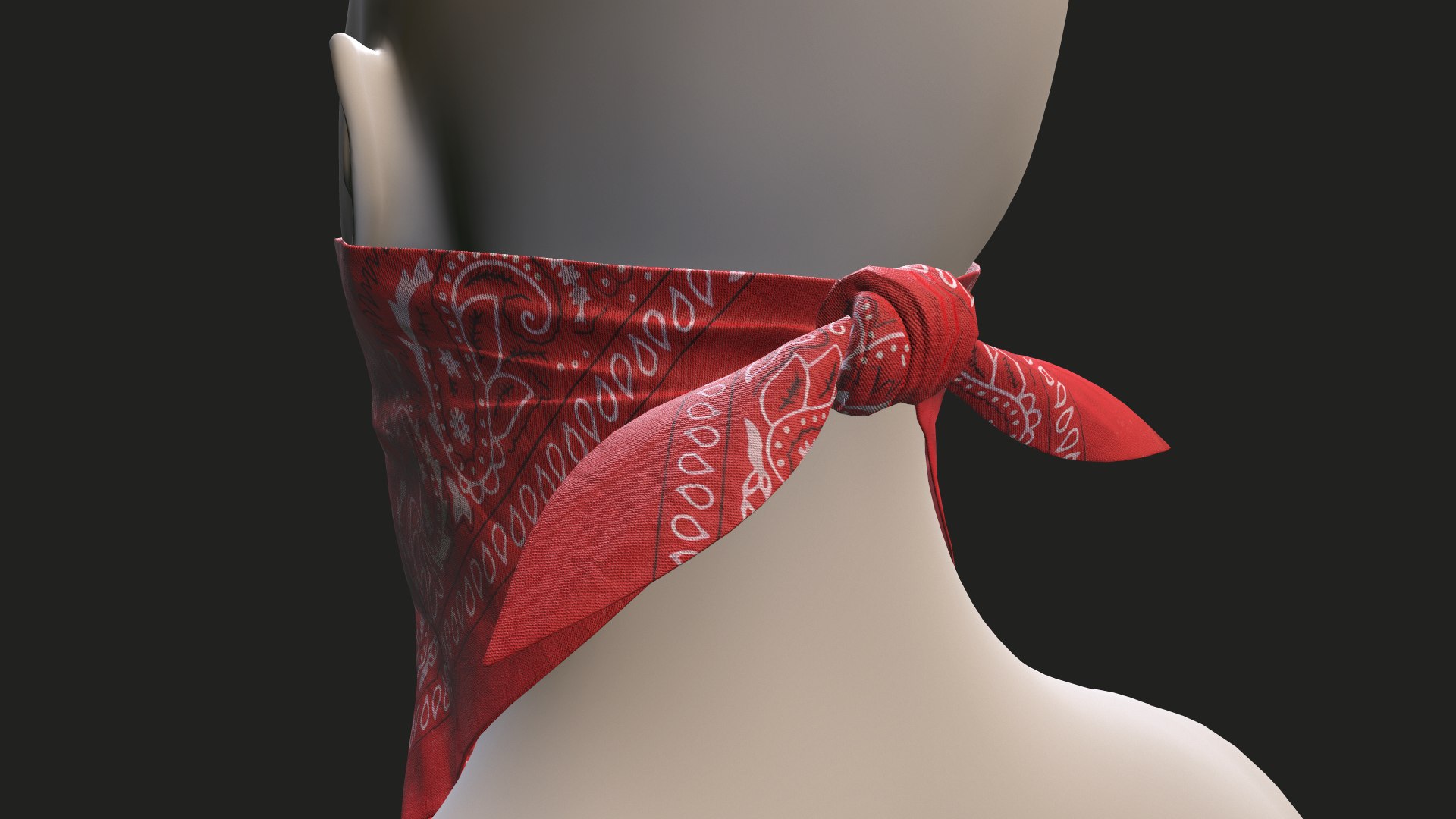 Bandana Band 3D Model - TurboSquid 1636402