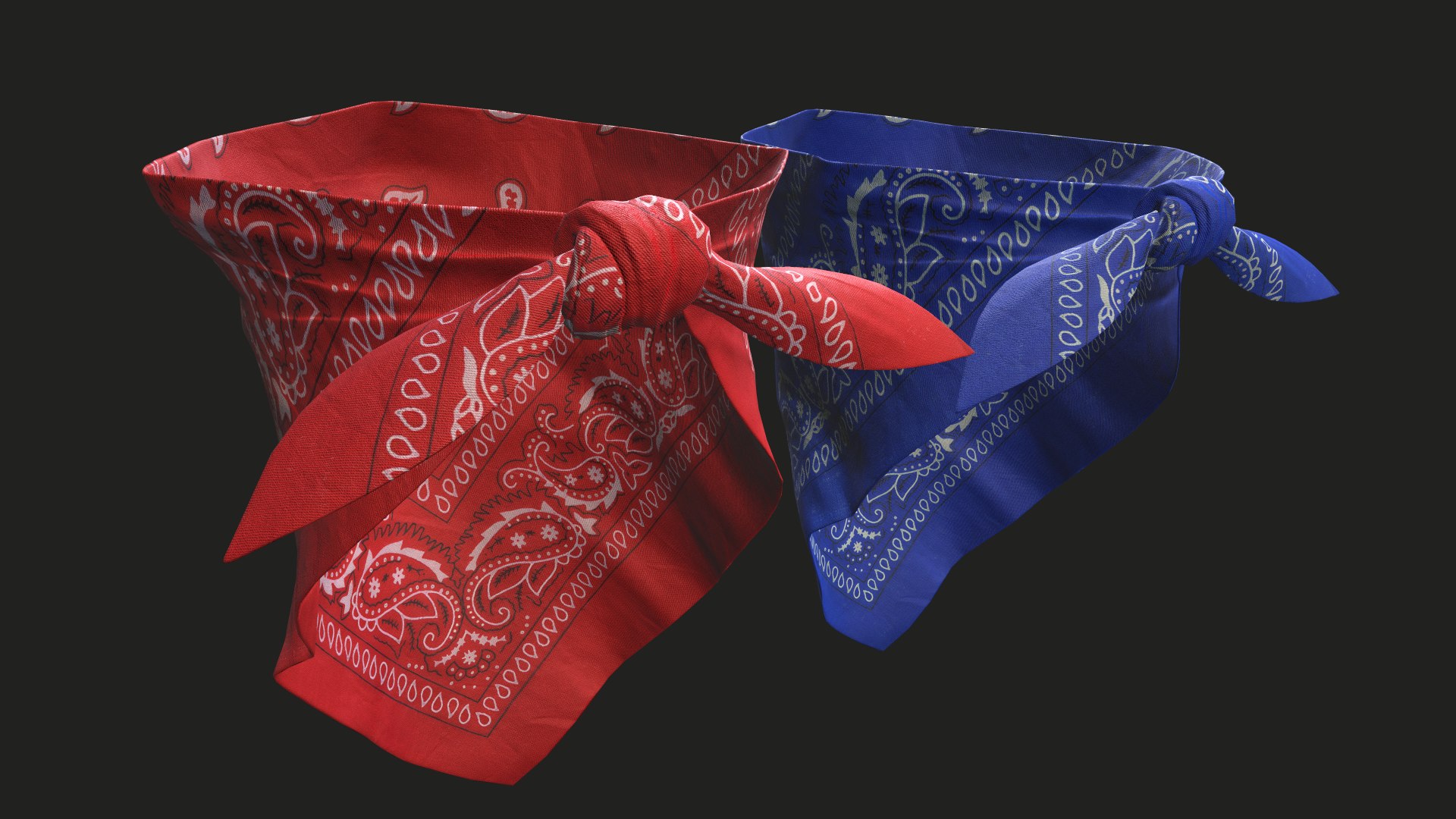 Bandana Band 3D Model - TurboSquid 1636402
