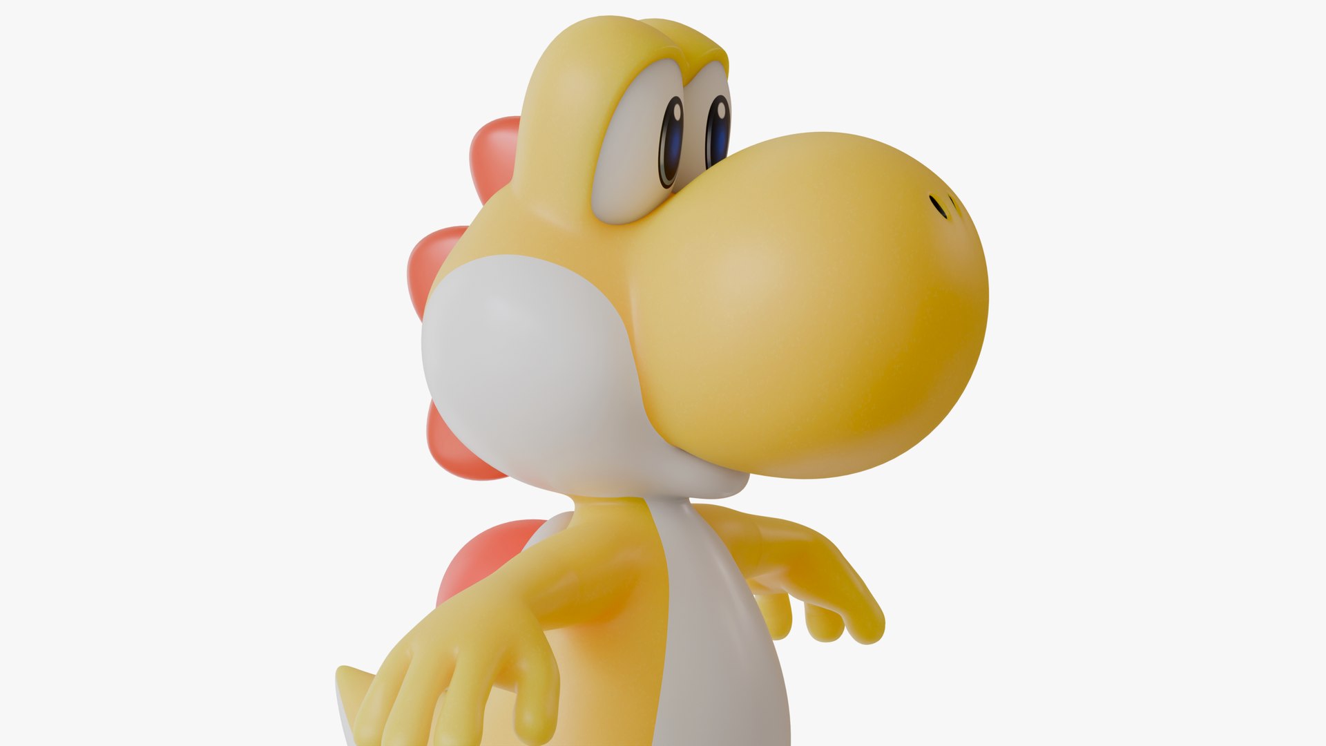 Yoshi Character Cinematic Super Mario World(1) 3D - TurboSquid 2260730