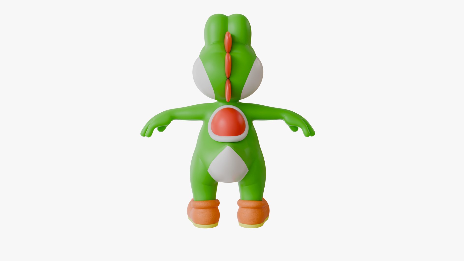 Yoshi Character Cinematic Super Mario World(1) 3D - TurboSquid 2260730