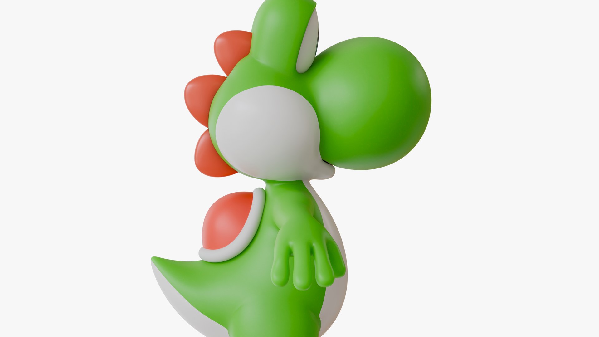 Yoshi Character Cinematic Super Mario World(1) 3D - TurboSquid 2260730